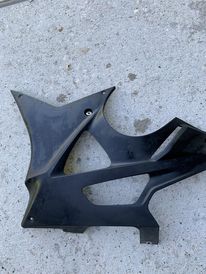 2012-2014 BMW S1000RR S1000 R RR LEFT SIDE LOWER FAIRING COWL BELLY OEM ...