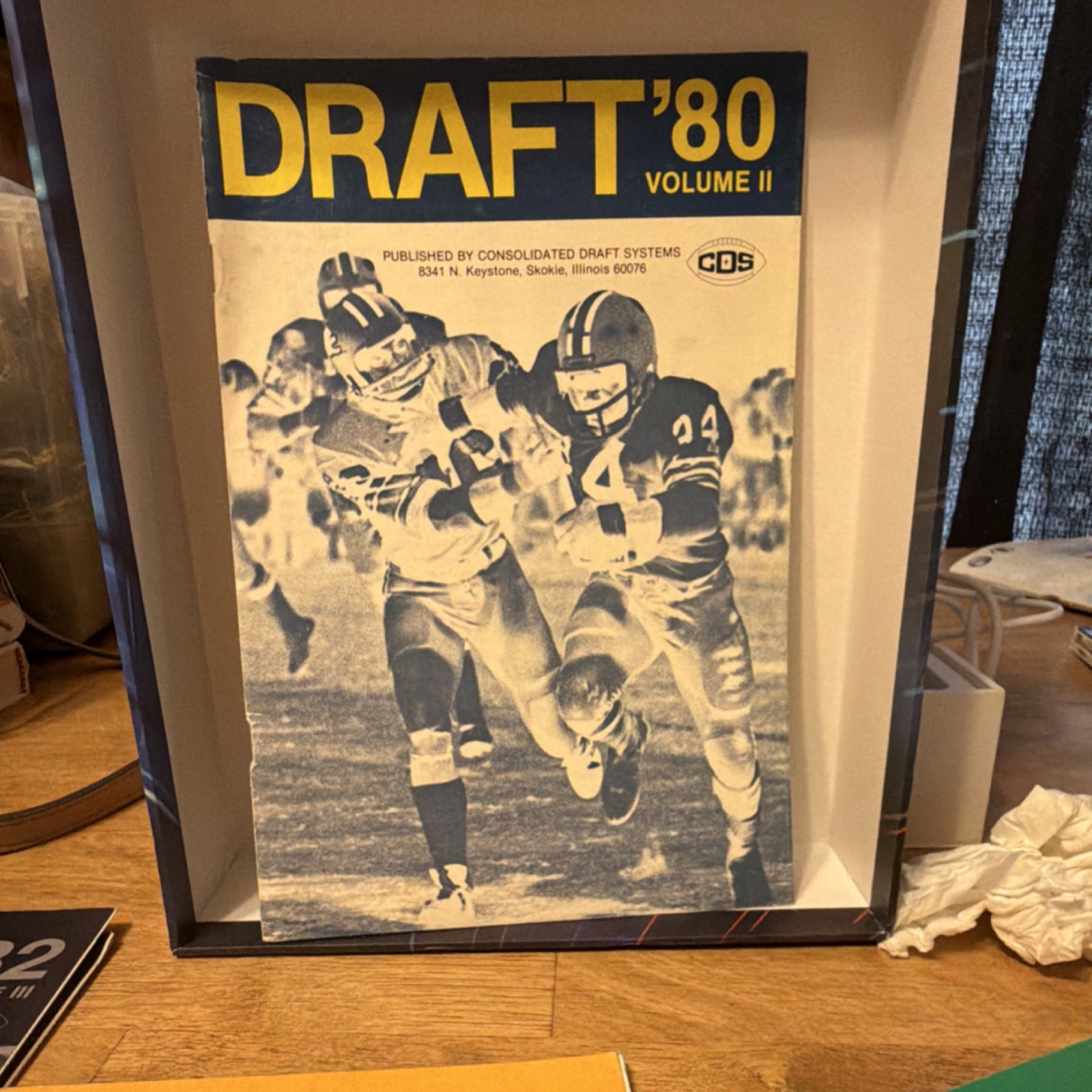 1980 Draft '80 Volume II Football Magazine Consolidated Draft Systems ...