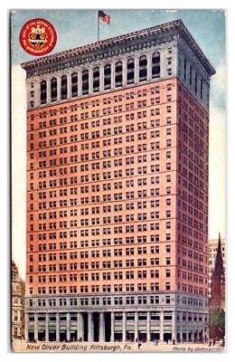 Early 1910s- Oliver Building- Pittsburgh, Pennsylvania Postcard (Posted ...
