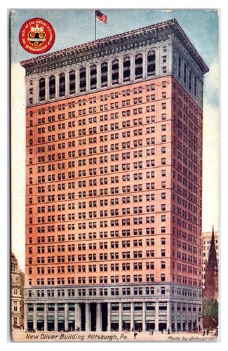 Early 1910s- Oliver Building- Pittsburgh, Pennsylvania Postcard (Posted ...