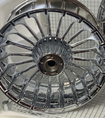 Harley CVO Turbine Wheel 2013 -17 Breakout REAR CHROME RIM 40900057A ...