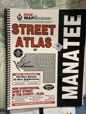 Manatee County FL Street Atlas (MSI) | eBay