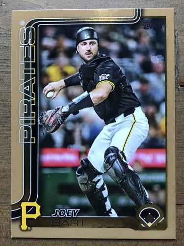 2025 Topps Series 2 #480 Joey Bart Gold Parallel Card #/2025 Pittsburgh ...