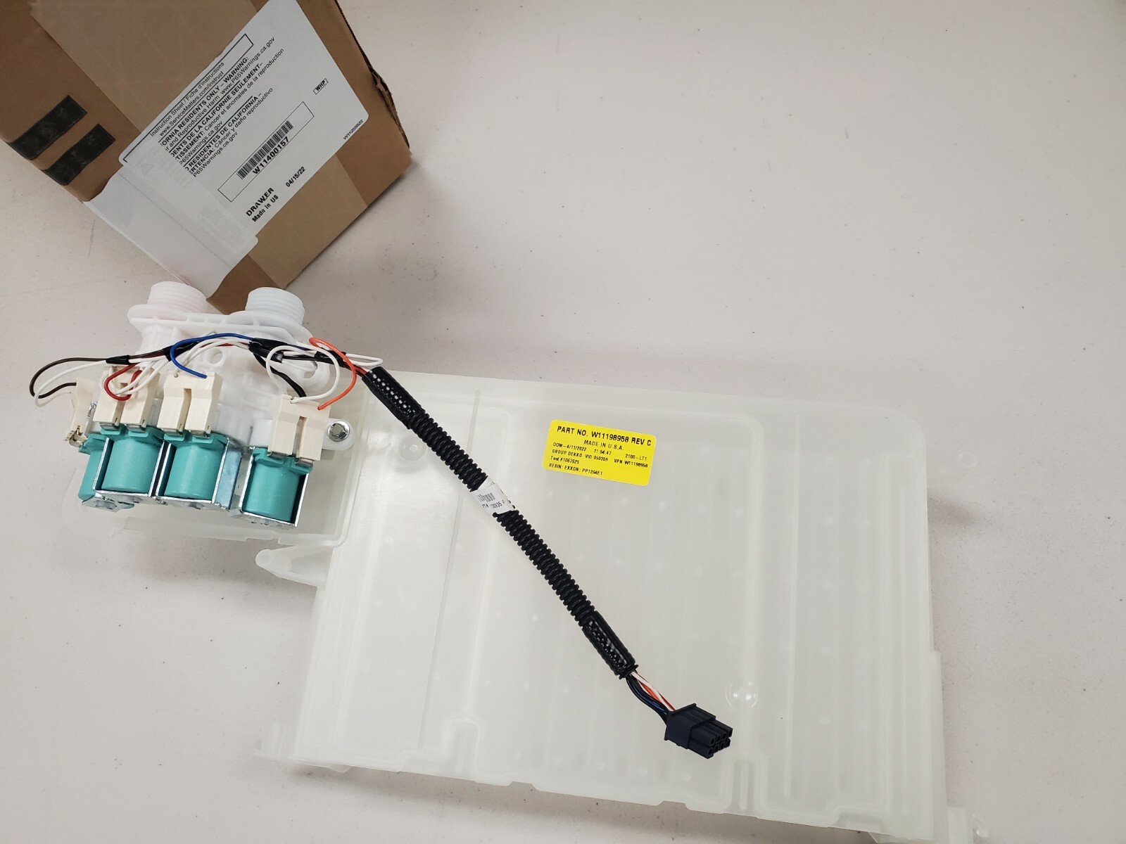 New Genuine OEM Whirlpool Dispenser assy W11400157 | eBay