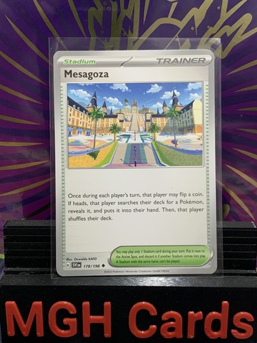 Pokemon : SV SCARLET & VIOLET MESAGOZA 178/198 UNCOMMON NM/M | eBay