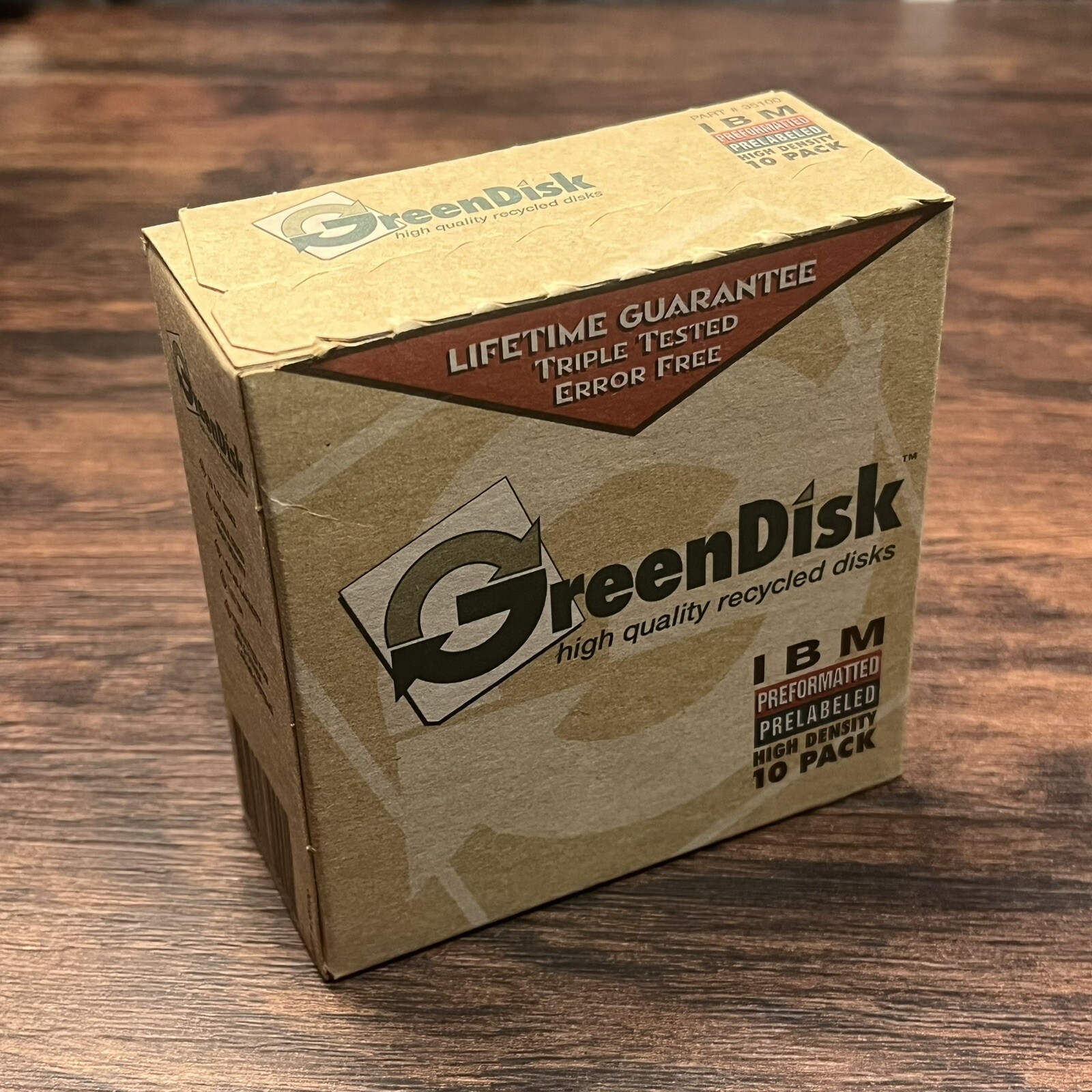 GreenDisk 3.5” DSHD 1.44 MB Floppy Disk 10 Pack IBM Formatted Sealed ...