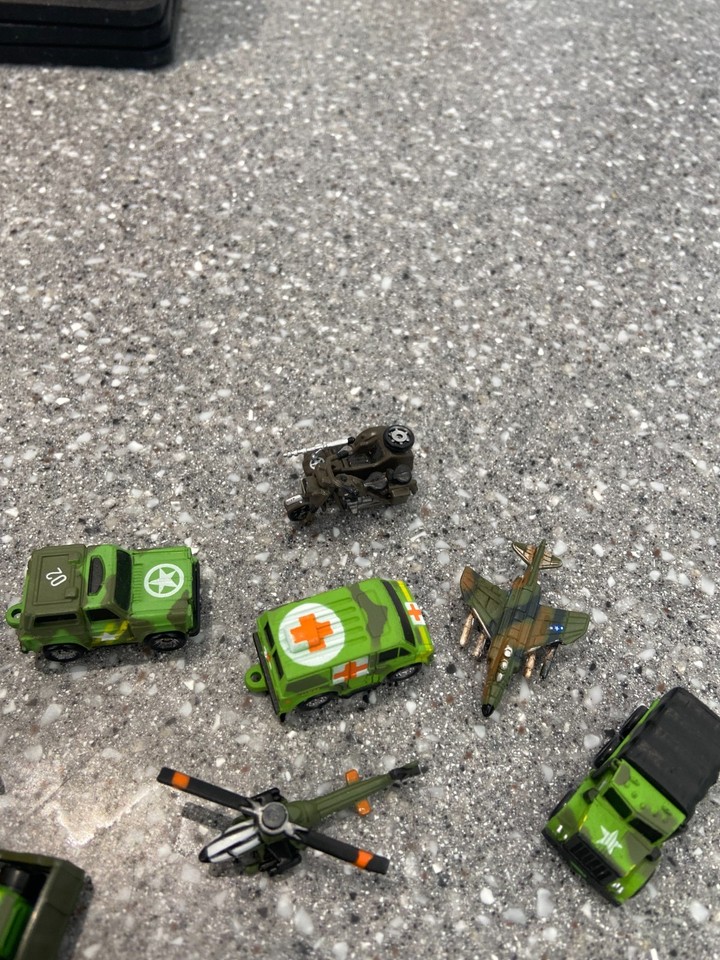 17 x Vintage 1980's Galoob Micro Machines Army / Military Vehicles ...