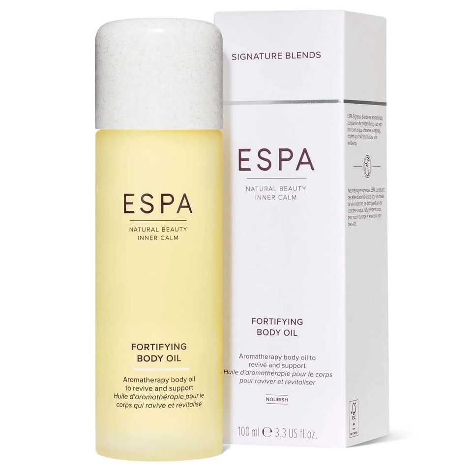 ESPA | Fortifying Bath & Body Oil | 100ml | Eucalyptus & Tea Tree ...