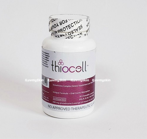 Thiocell Glutathione Complex Dietary Supplement and Vitamins (Lozenges ...