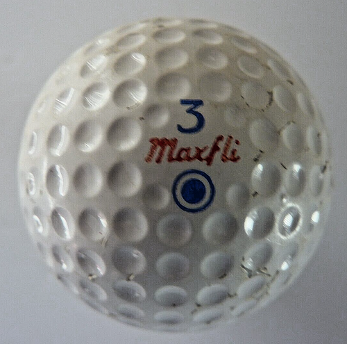 One (1) *Dunlop* "Maxfli" Blue Max Vintage Souvenir Golf Ball | eBay