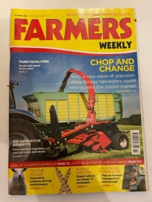 FARMERS WEEKLY-16 APRIL 2021 - CHOP AND CHANGE - WHEAT DOCTOR - IRISH CATTLE | eBay UK