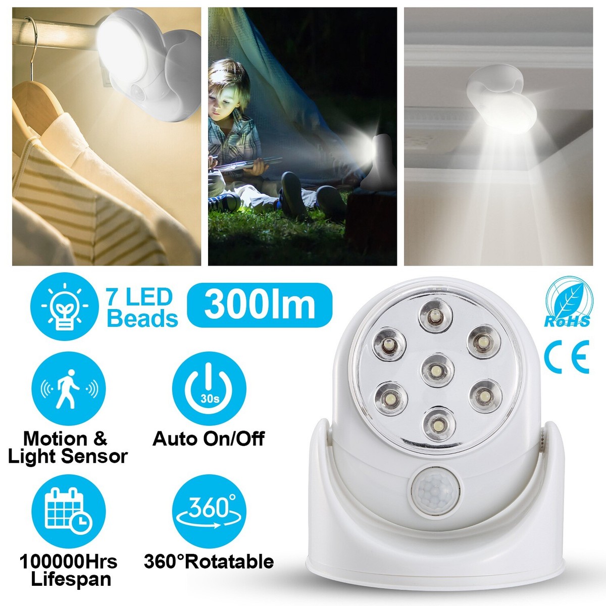360 Battery Operated Indoor Outdoor Night Motion Sensor The 5 Best