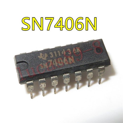 10PCS SN7406N DIP-14 SN7406 7406 BUFFERS/DRIVERS IC | eBay