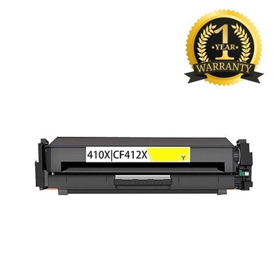 1PK CF412X High Yield Yellow Toner Ctg Compatible for HP (410X) M452dn ...