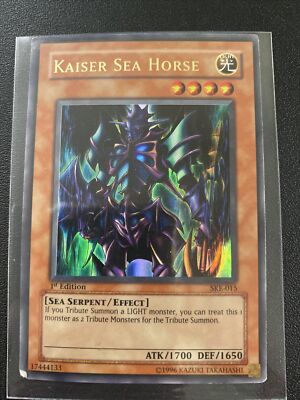 Yu-Gi-Oh! TCG Kaiser Sea Horse Starter Deck Kaiba Evolution SKE-015 1st ...