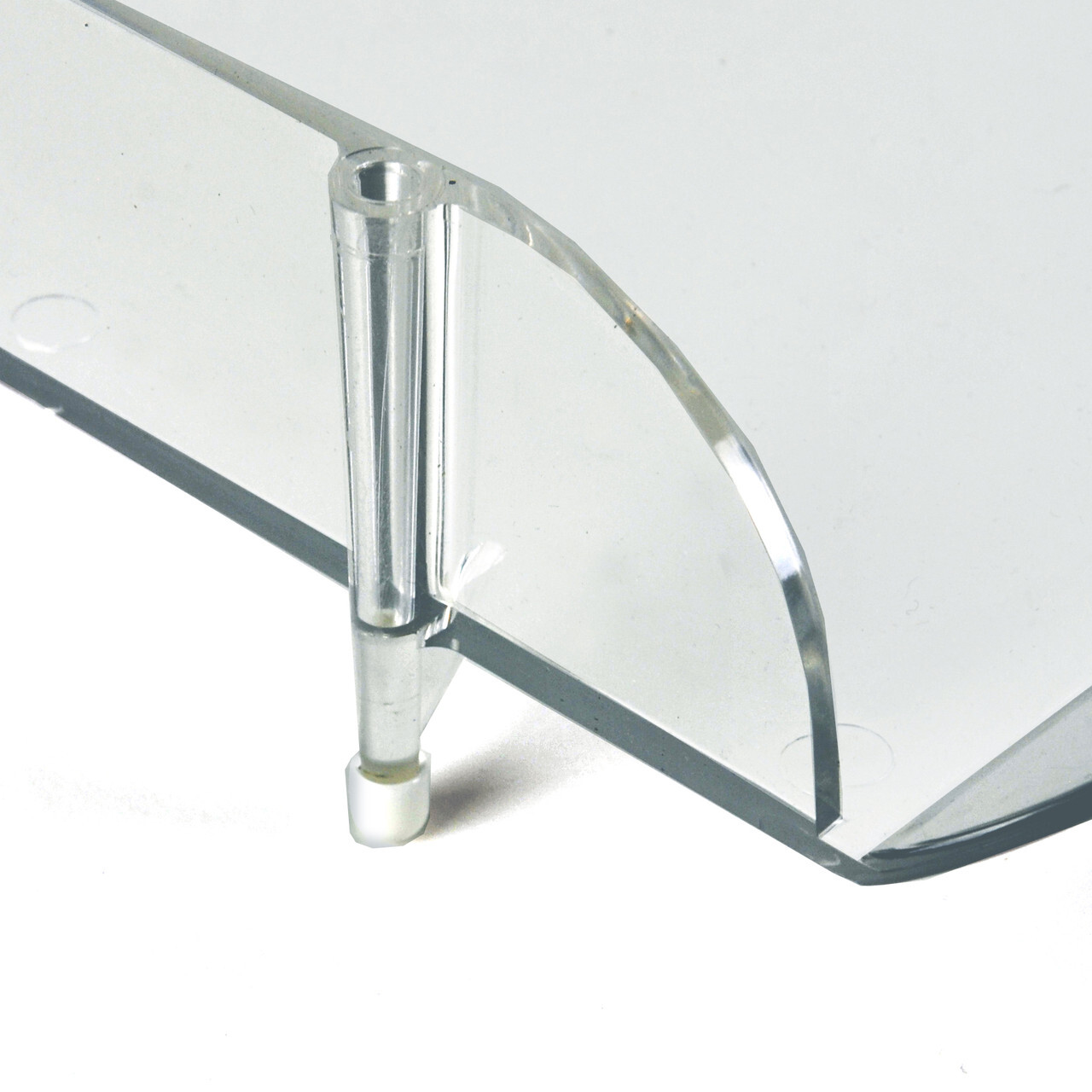 Azar Displays Stackable Clear Letter Tray Desk Organizer, 4-Pack | eBay