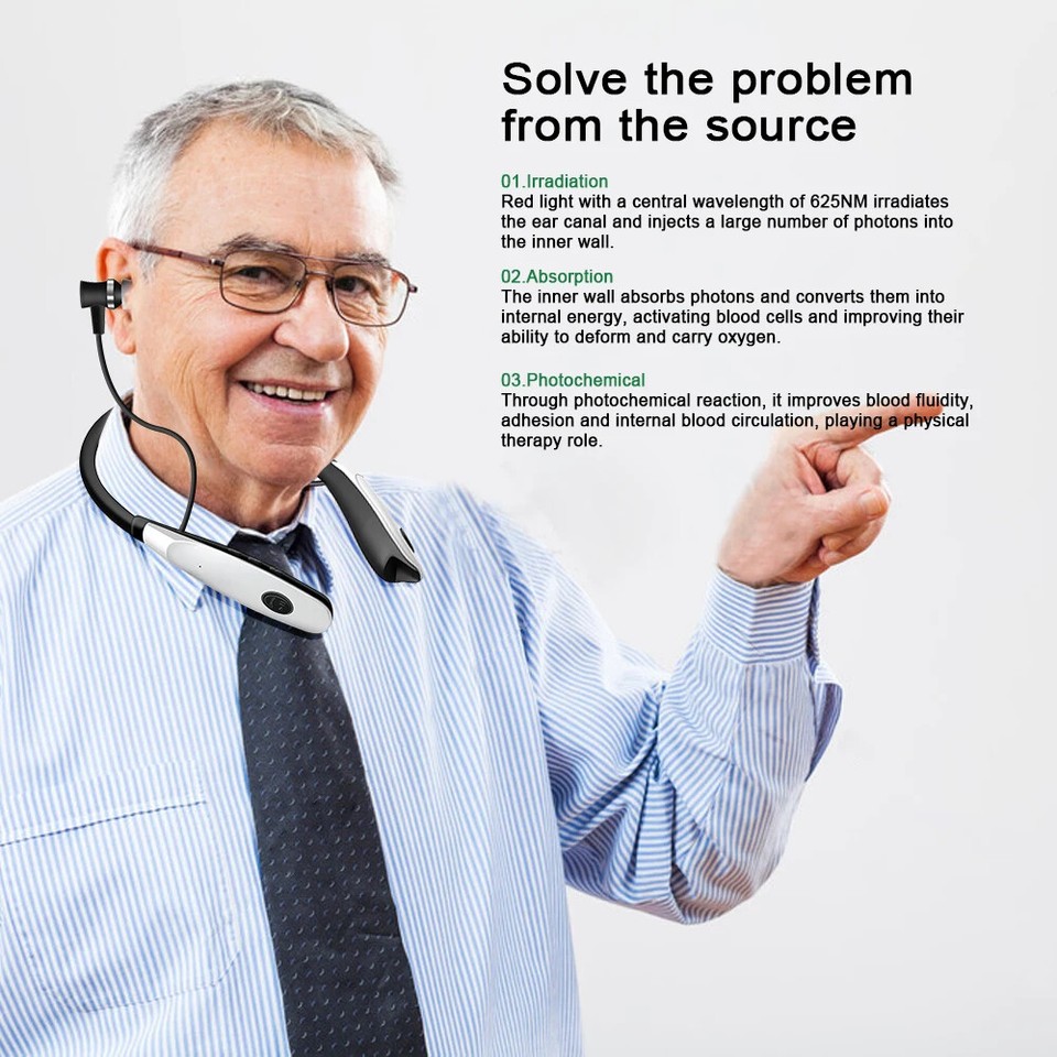 Tinnitus Ear Laser Therapy LLLT Irradiation Laser Physiotherapy Earplug ...