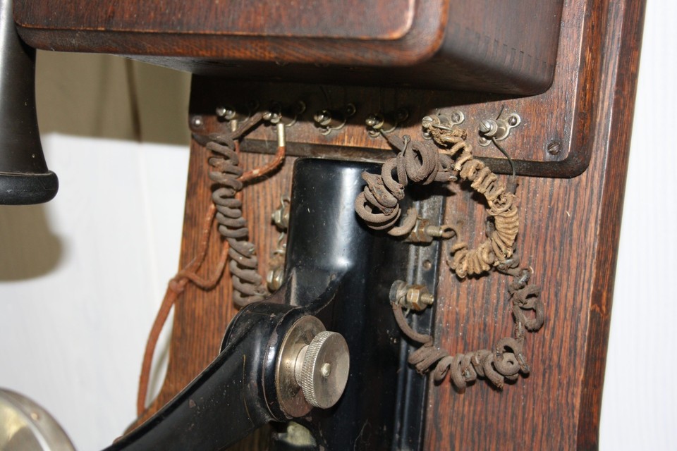 Chicago Telephone Supply Co. - Hand Crank Twin Box Wall Phone - Early ...