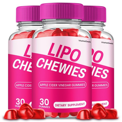 Lipo Chewies ACV Gummies, Max Strength Formula, LipoChewies Keto (3 ...