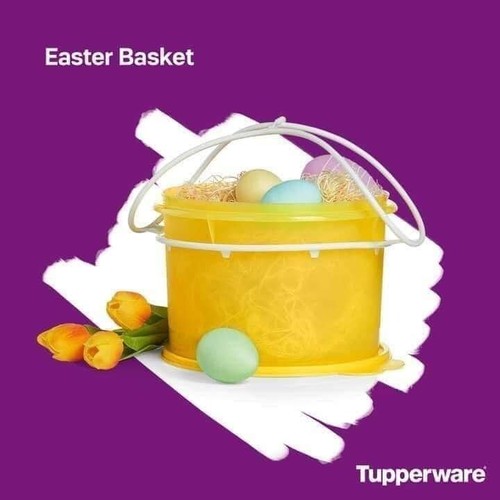 Tupperware Easter Basket With Carrying Handle | eBay
