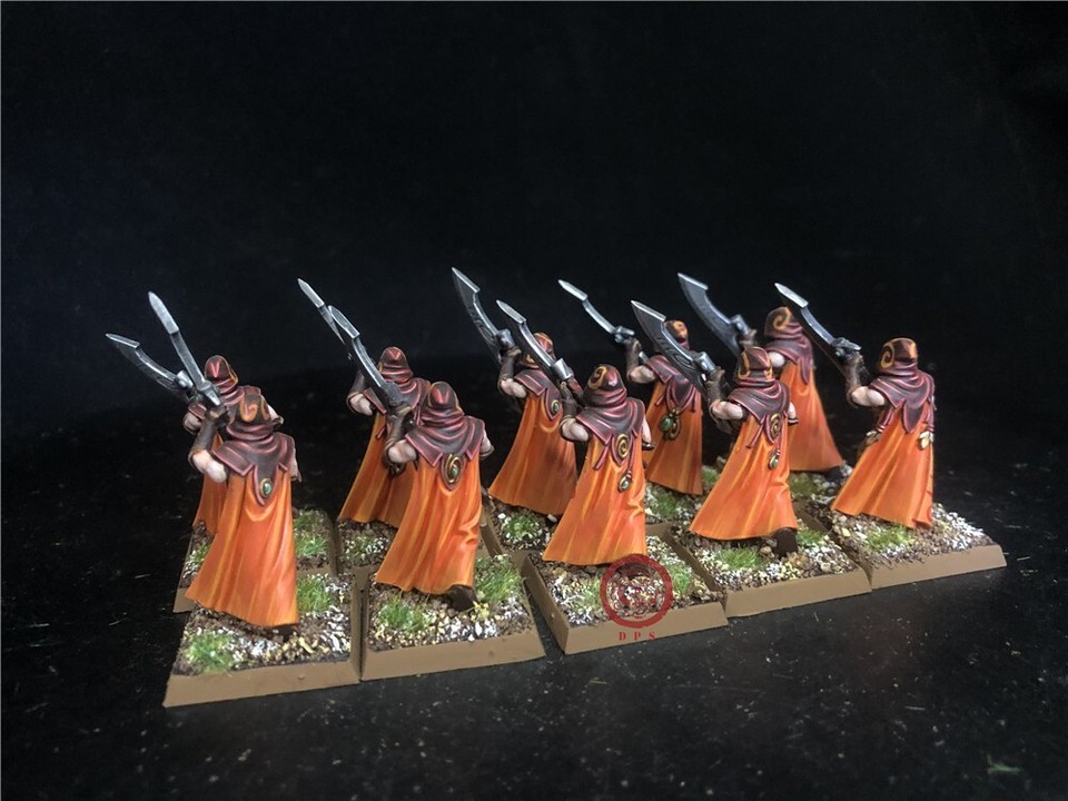 Warhammer The Old World DPS painted Wood Elf Realms Eternal Guard ...