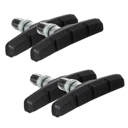 2 PAIRS V BRAKE BLOCKS CYCLE BIKE BICYCLE MTB MOUNTAIN BIKE BRAKE ...