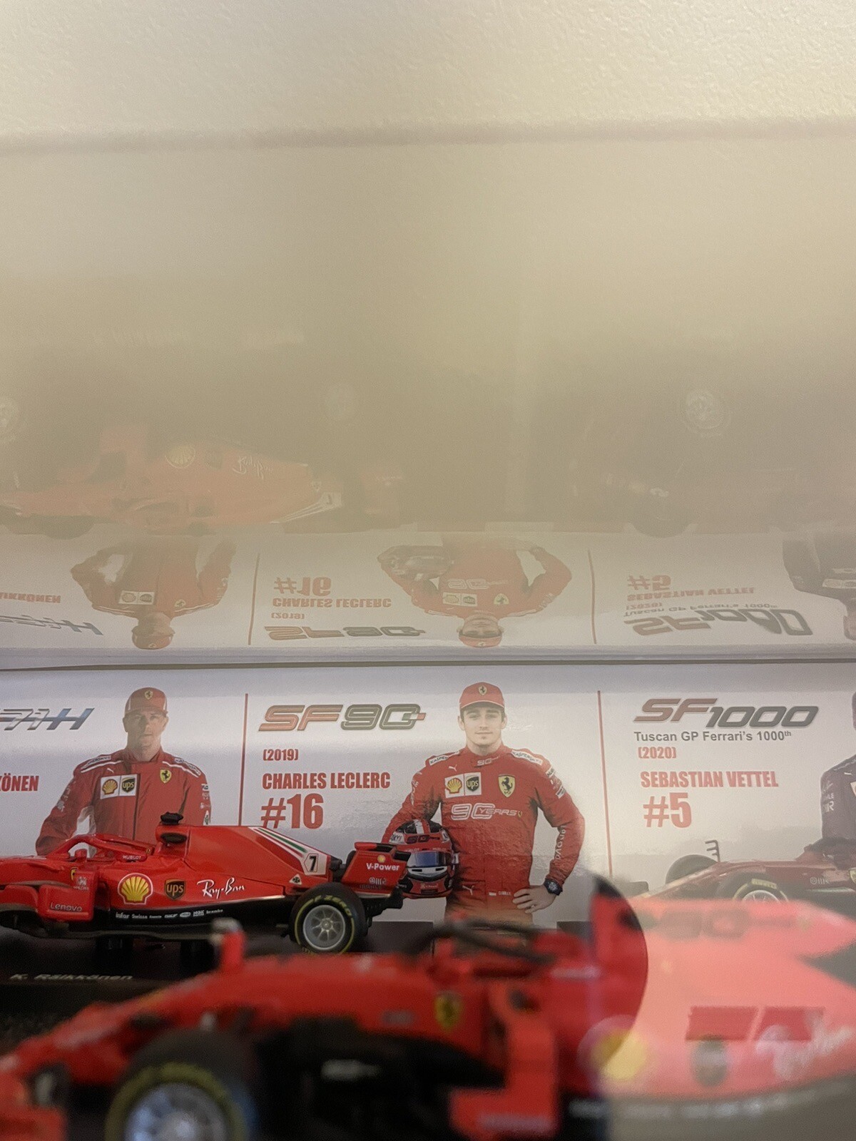 New Bburago Ferrari Racing Formula 1 F1 1:43 Scale Die Cast Metal 6 ...