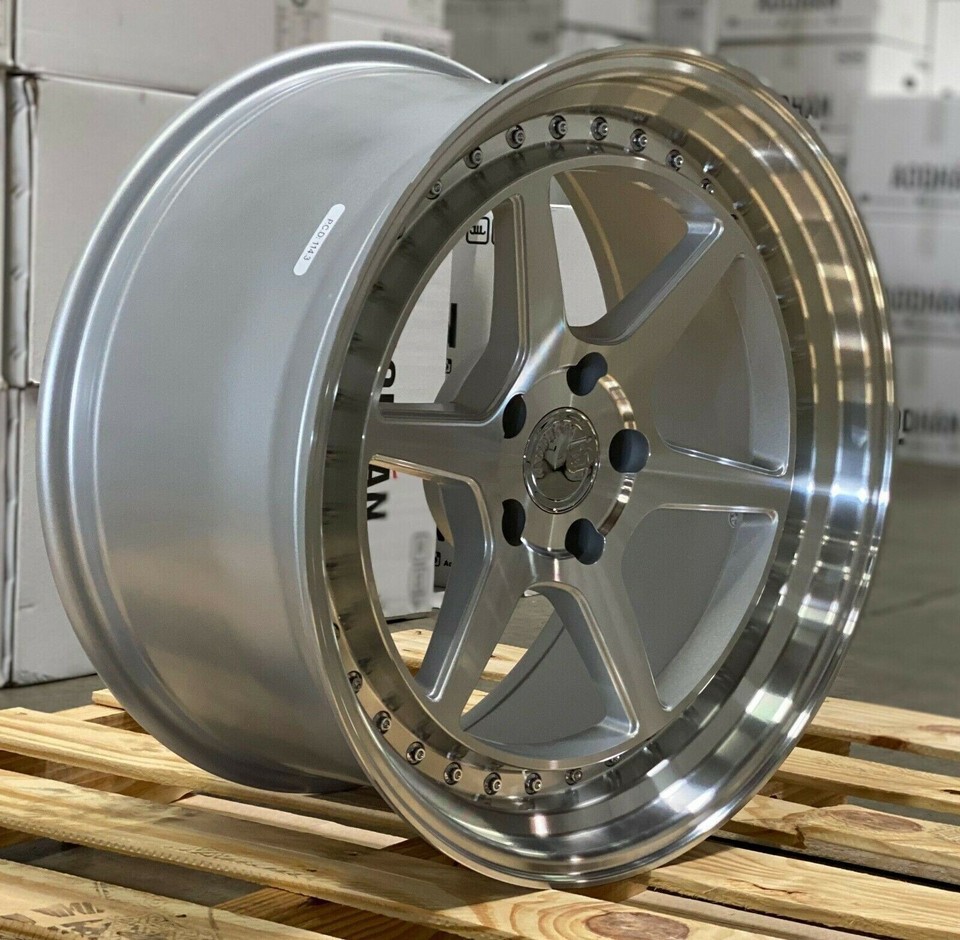 Aodhan DS09 Wheels 19x9.5 +22 5x114.3 Silver Machined Face 19 Inch Rims ...