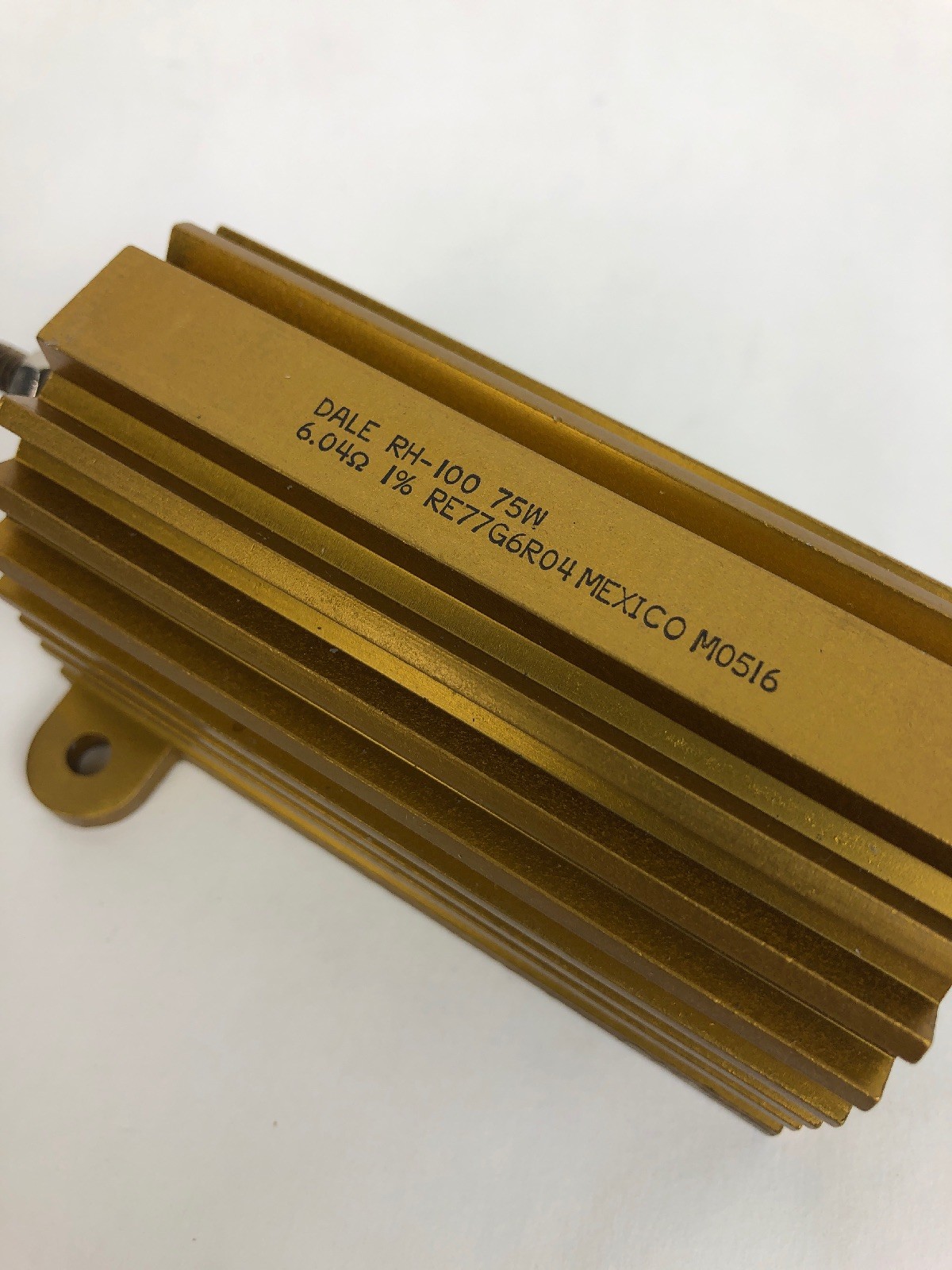 DALE RH-100 75W 6.04 OHMS 1% POWER RESISTOR NNB - Fast Free Shipping | eBay