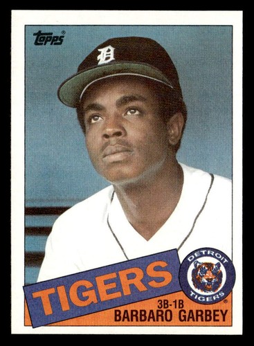 Barbaro Garbey 1985 Topps Rookie Card #243 Detroit Tigers | eBay