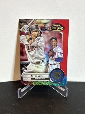 2022 Topps Gold Label - Royce Lewis Rookie Class 1 Red /75 - Twins #86 ...