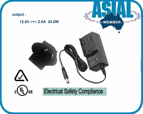 dahua hikvision intercom DC power supply Adapter Transformer 12v 2A AU ...