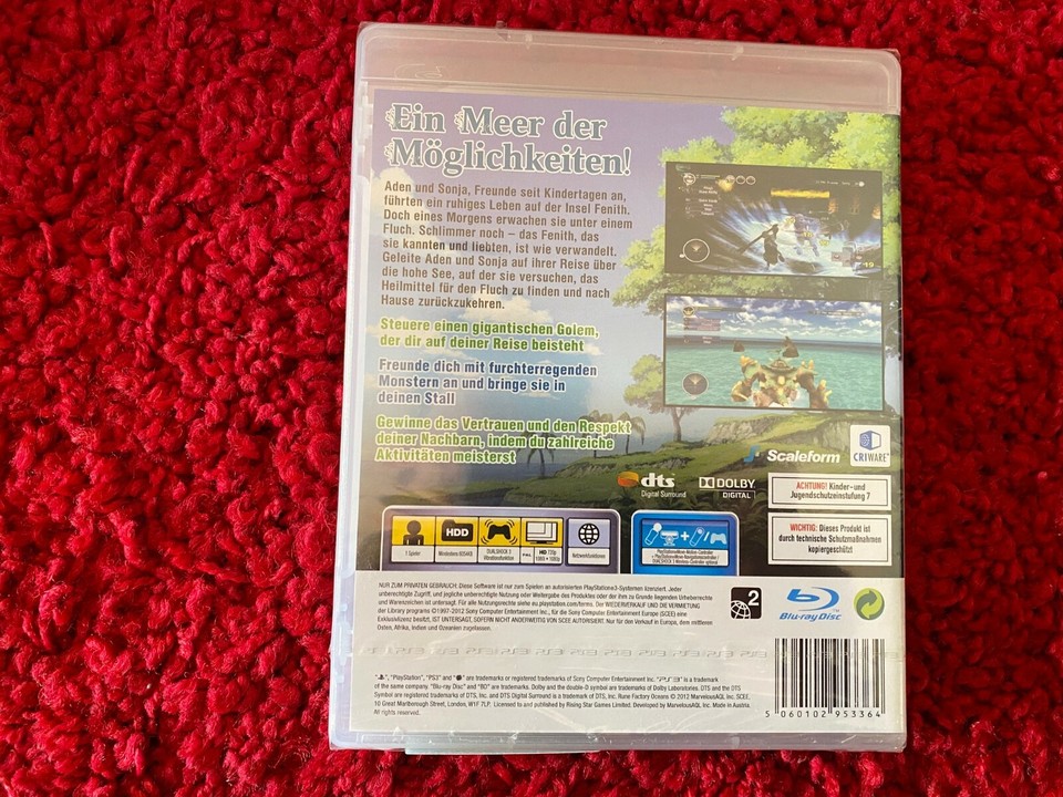 Rune Factory Oceans Sony Playstation 3 PS3 NEW SEALED Free Region ...
