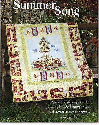 Summer Song Quilt Pattern Pieced PK | eBay