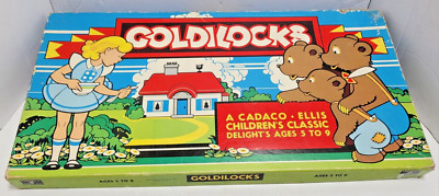 VINTAGE 1955 CADACO-ELLIS GOLDILOCKS GAME | eBay