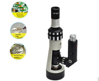100X-400X Portable Zoom Metallographic Microscope Hand-held Microscope ...
