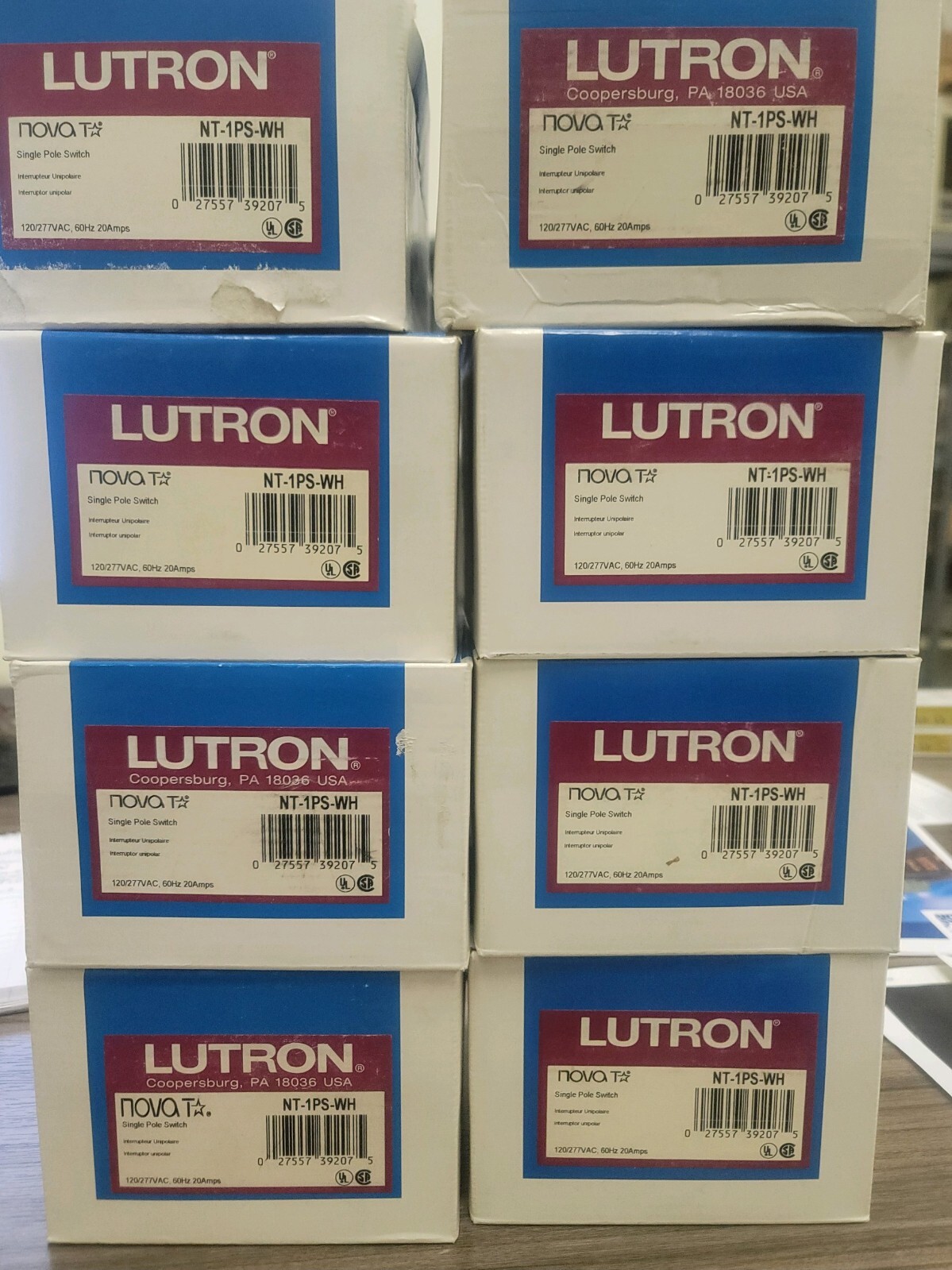 Lutron Nova T 20a Single Pole Switch White Nt-1ps-wh for sale online | eBay