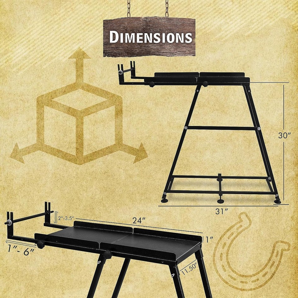 Blacksmith Forge Stand Compatible with Single & Double Burner forge | eBay