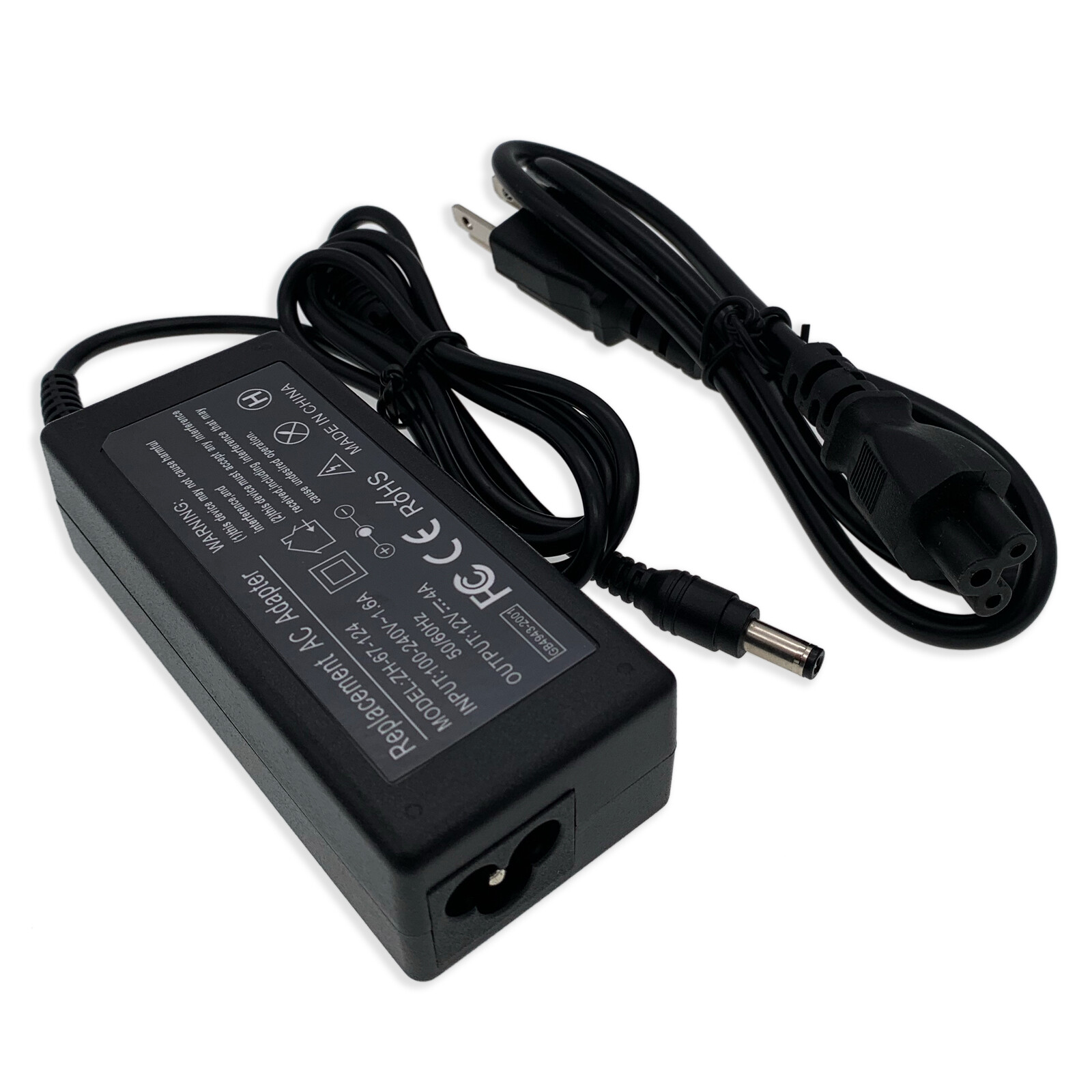 AC Adapter For AOC E2043FK-DT E2243FWK E2243FW LED LCD Monitor DC Power ...
