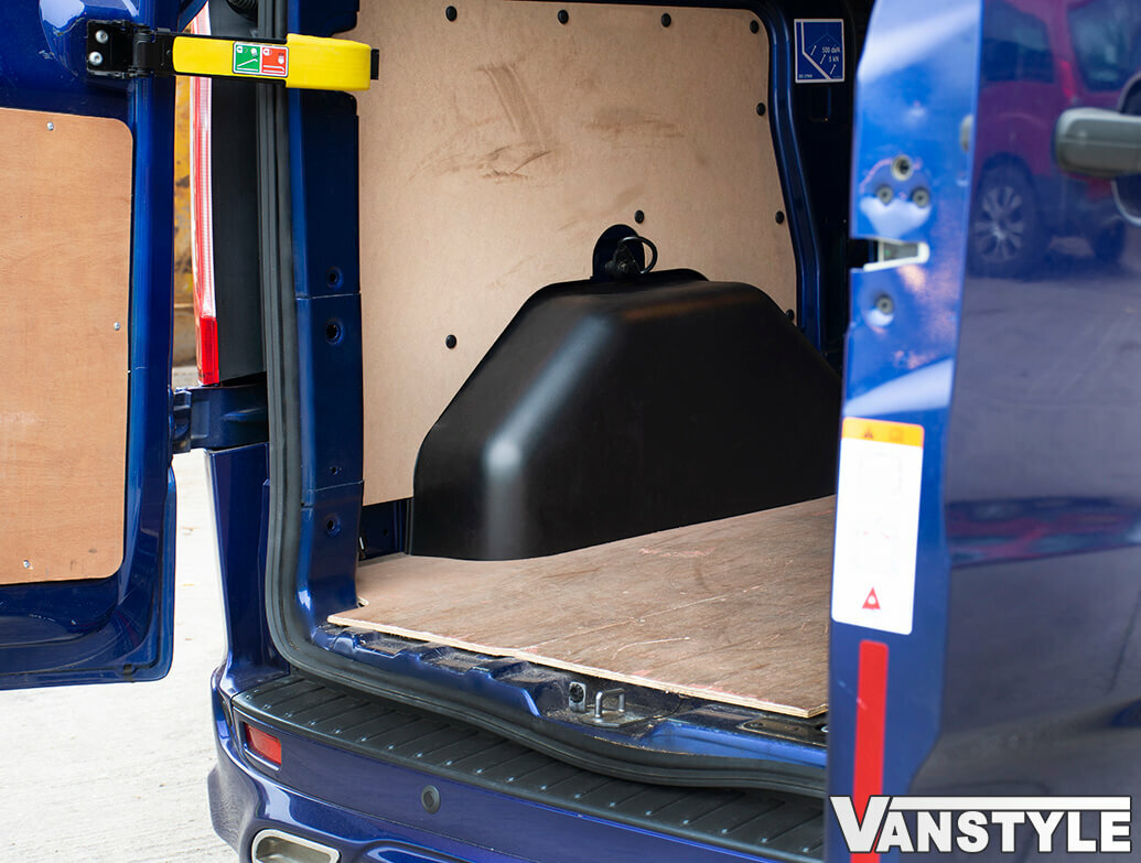 FITS FORD TRANSIT CUSTOM 18-23 BLACK ABS INNER REAR WHEEL ARCH ...