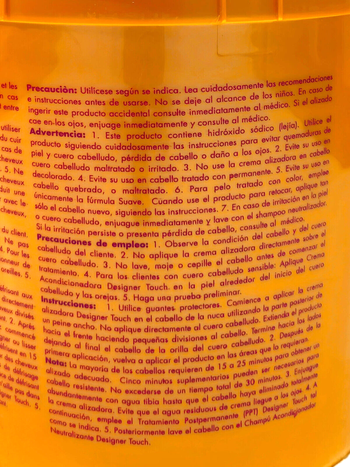 Designer Touch - Texturizing Relaxer - SUPER - 4 lbs | eBay