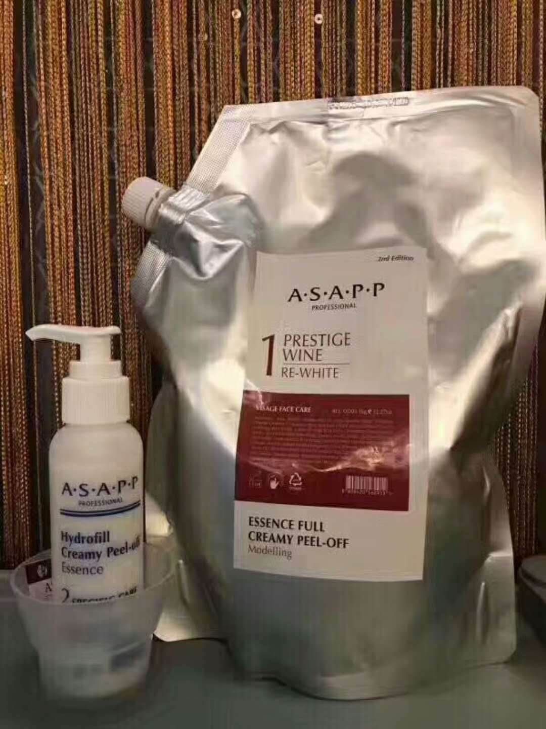 Korea ASAPP Pretige Wine Re-White Mask 1000g #ibea | eBay