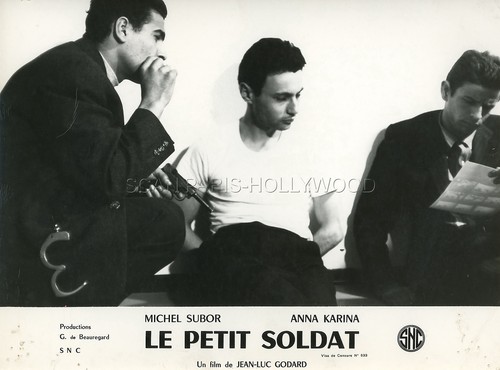 Michel Subor The Small Soldier Jean-Luc Godard 1963 Vintage Photo ...