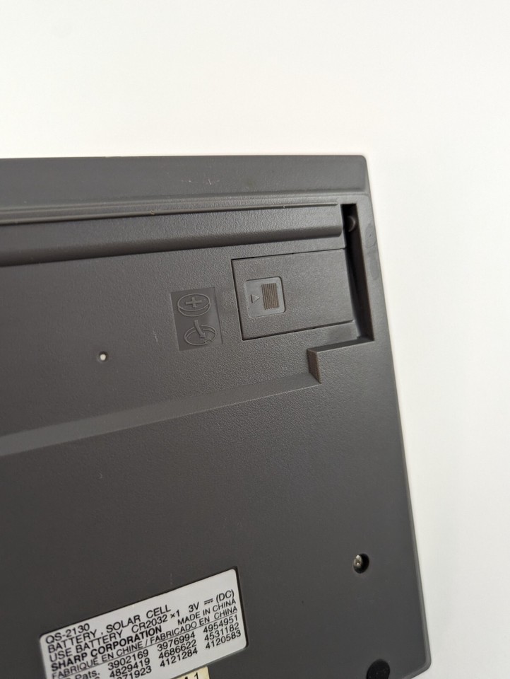 READ Sharp Compet QS-2130 12-Digit Desktop Financial Twin Power ...