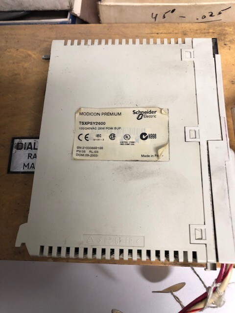 SCHNEIDER ELECTRIC/TELEMECANIQUE POWER SUPPLY TSXPSY2600 100/240VAC | eBay