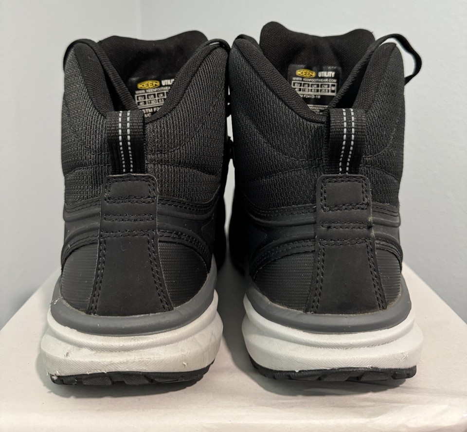 Keen Konnectfit Steel Toe Utility Work Boots Slip Resistant Shoes Mens ...