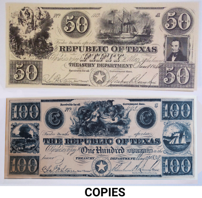 Old Texas Paper Money