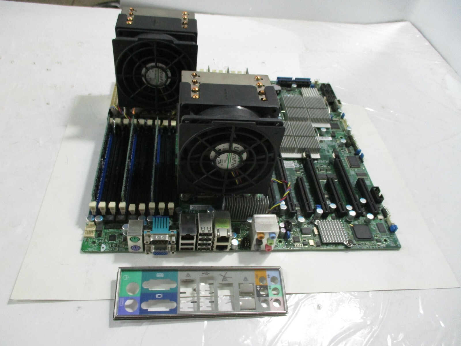SuperMicro X8DAH+-F REV: 2.01 Motherboard w/ HEATSINK w/ E5620 SLBV4 ...