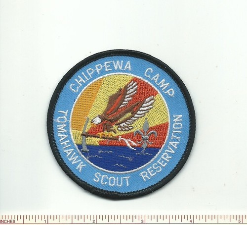 DO SCOUT BSA 1993 TOMAHAWK RESERVATION CHIPPEWA CAMP PATCH INDIANHEAD CNCL MN WI | eBay