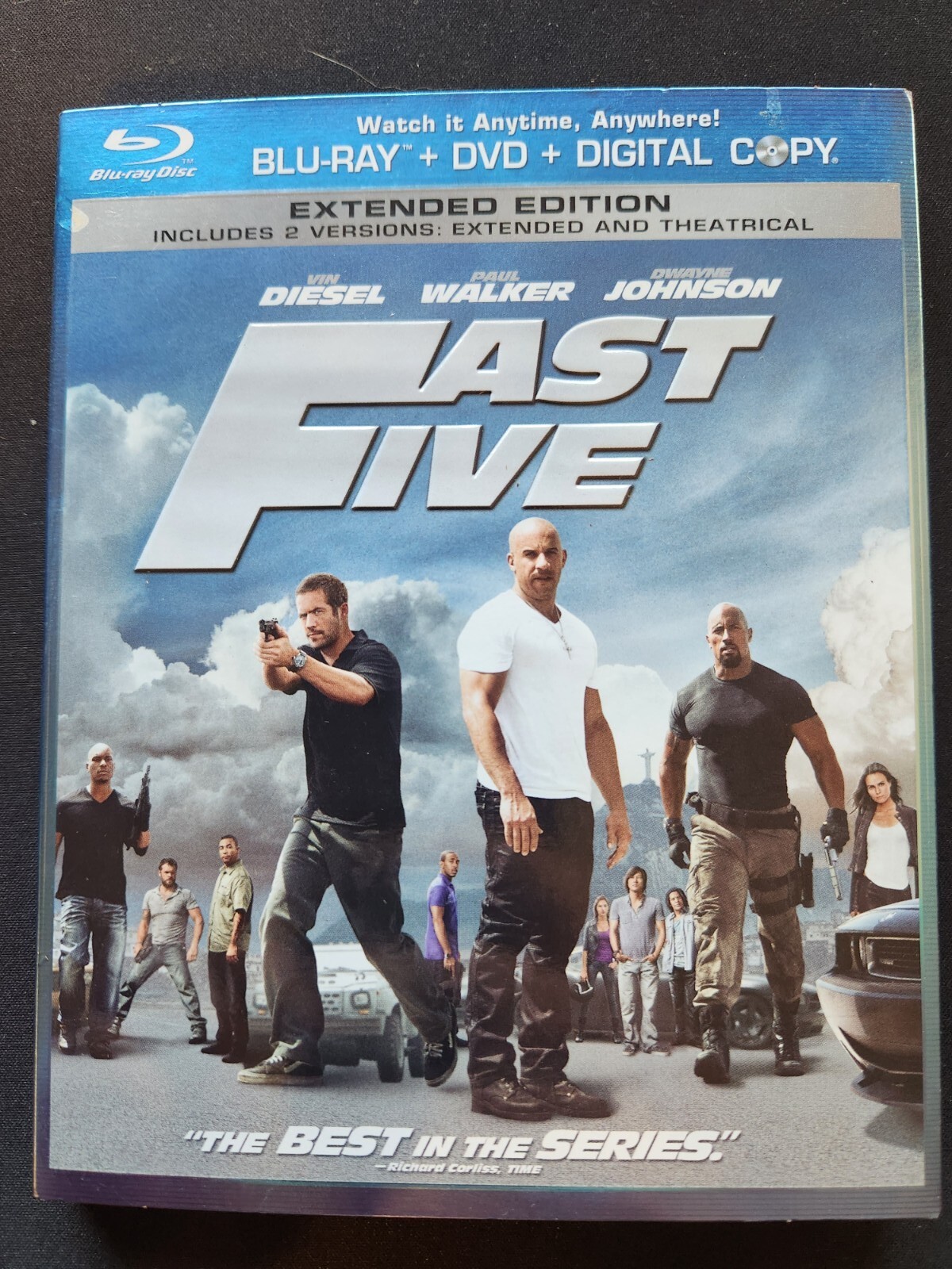 Fast Five (Blu-ray/DVD, 2011, 2-Disc Set, Rated/Unrated) 25192107191| eBay